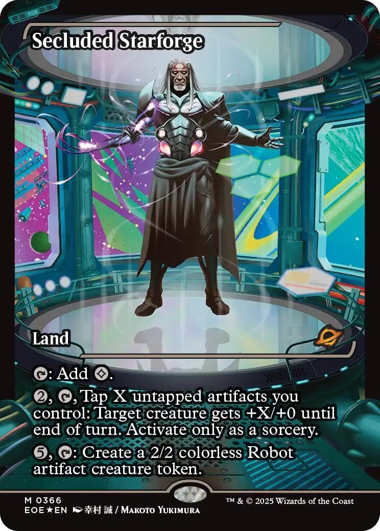 Secluded Starforge (Showcase) (366) (Edge of Eternities) – Red Riot Games CA