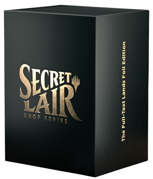 Secret Lair: Drop Series - The Full-Text Lands (Foil Edition) – Red ...