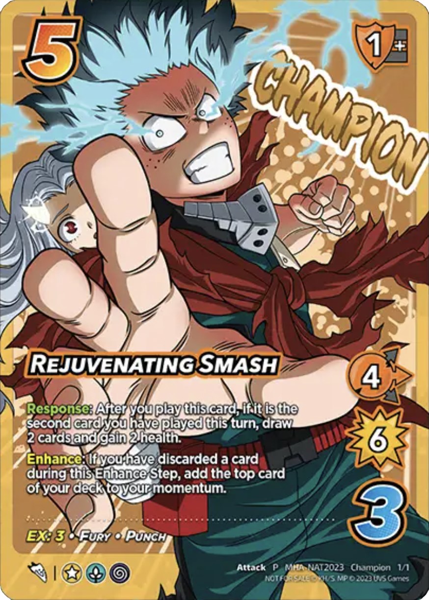 Rejuvenating Smash (Pro Hero Nationals 2023 Champion) [Promo Cards ...
