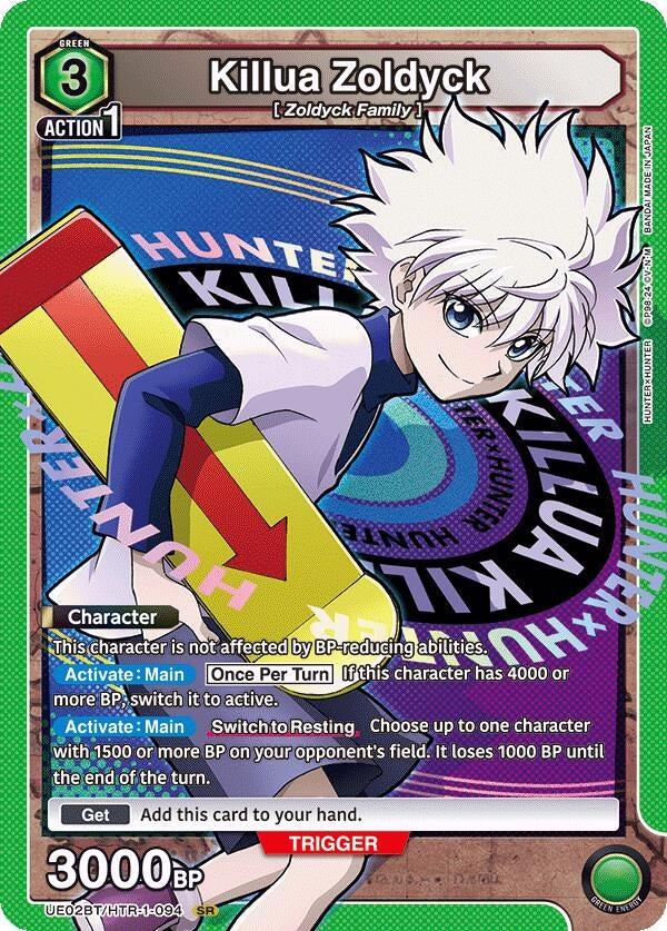 Killua Zoldyck (094) [Hunter x Hunter] – Red Riot Games CA