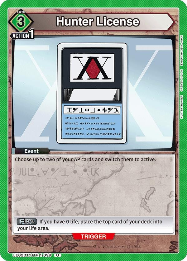 Hunter License [Hunter x Hunter] – Red Riot Games CA