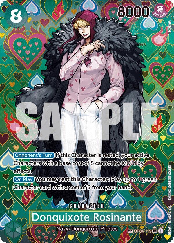 Donquixote Rosinante (SP) (4119) [OP09] – Red Riot Games CA