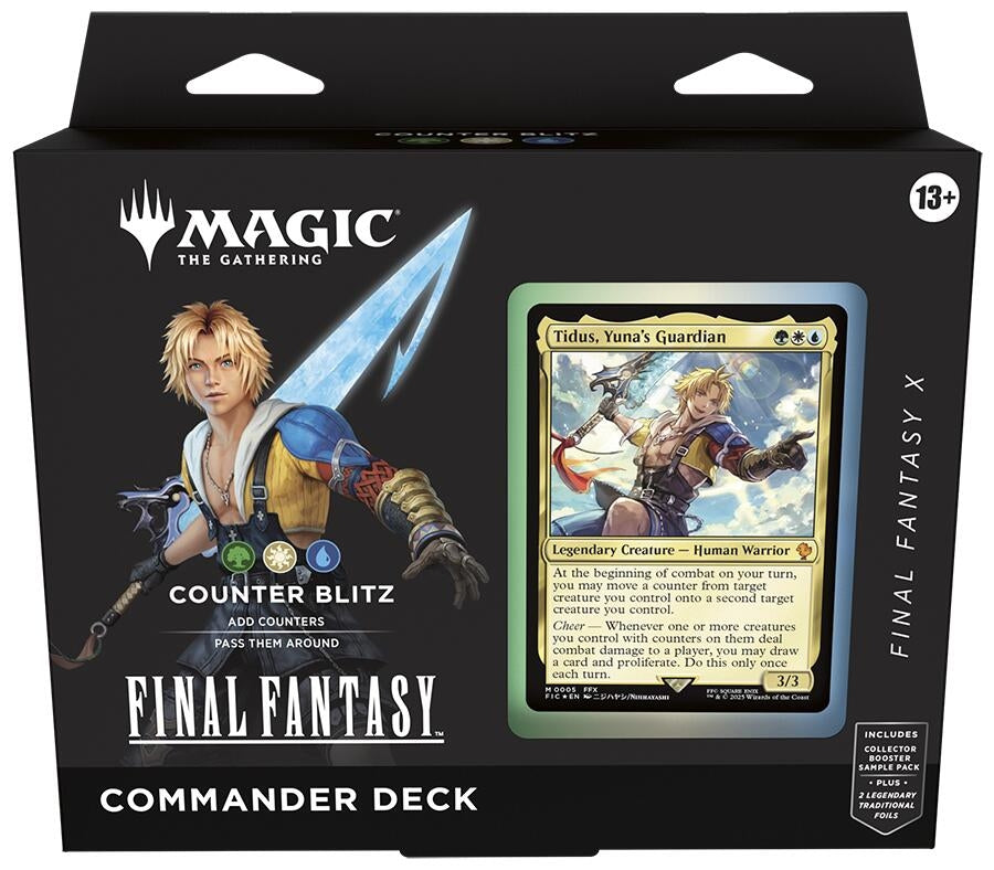 FINAL FANTASY Commander Deck - FINAL FANTASY X Counter Blitz – Red Riot ...