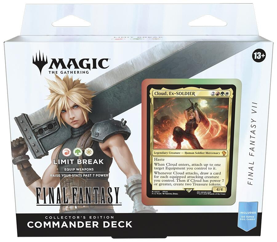 FINAL FANTASY Commander Deck - FINAL FANTASY VII Limit Break (Collecto ...