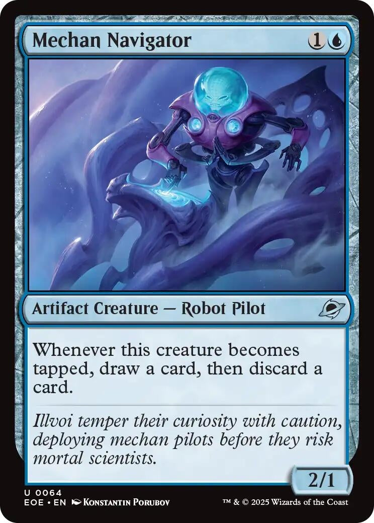 Mechan Navigator (64) (Edge of Eternities) – Red Riot Games CA