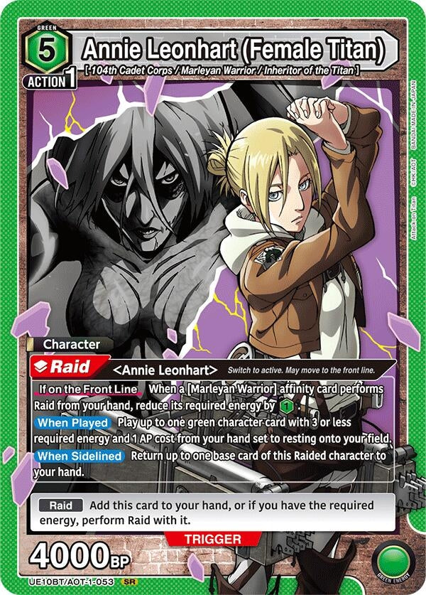Annie Leonhart (Female Titan) (UE10BT/AOT-1-053) (UE10BT: Attack on Ti ...