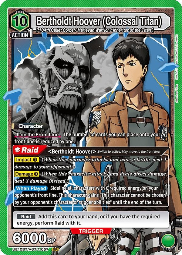 Bertholdt Hoover (Colossal Titan) (UE10BT/AOT-1-057) (UE10BT: Attack o ...