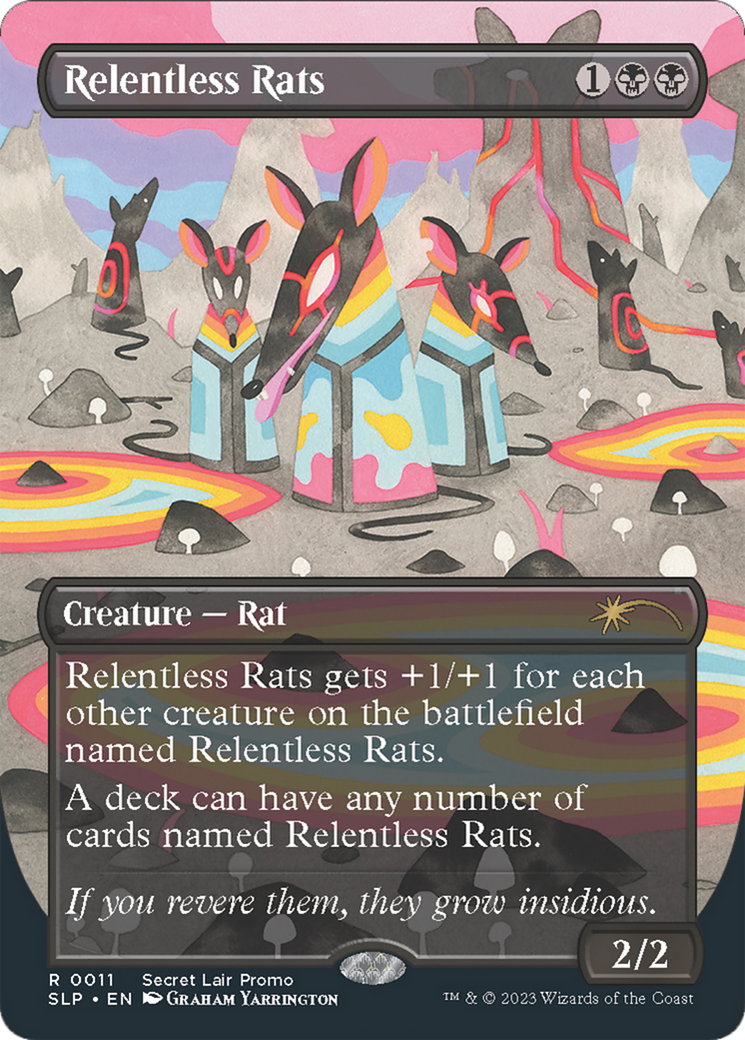 Relentless Rats (0011) [Secret Lair Showdown] – Red Riot Games CA