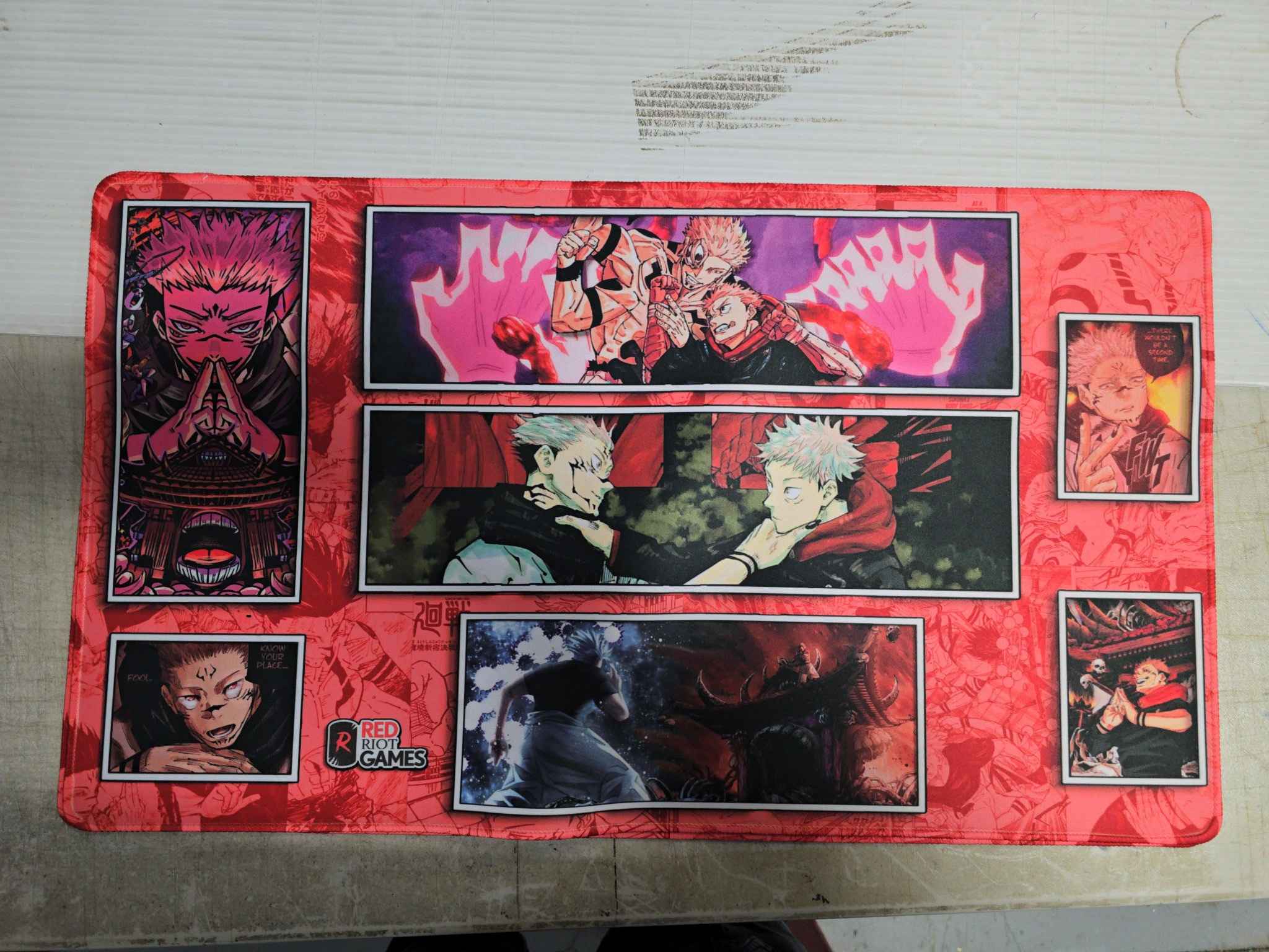 Sukuna (Malevolent Shrine) Playmat – Red Riot Games CA