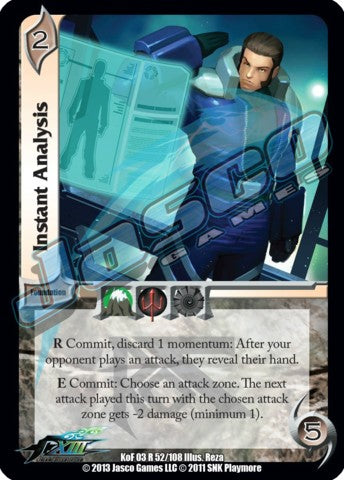 Instant Analysis [KOF03] – Red Riot Games CA