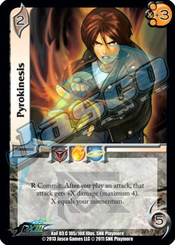 Pyrokinesis [KOF03] – Red Riot Games CA