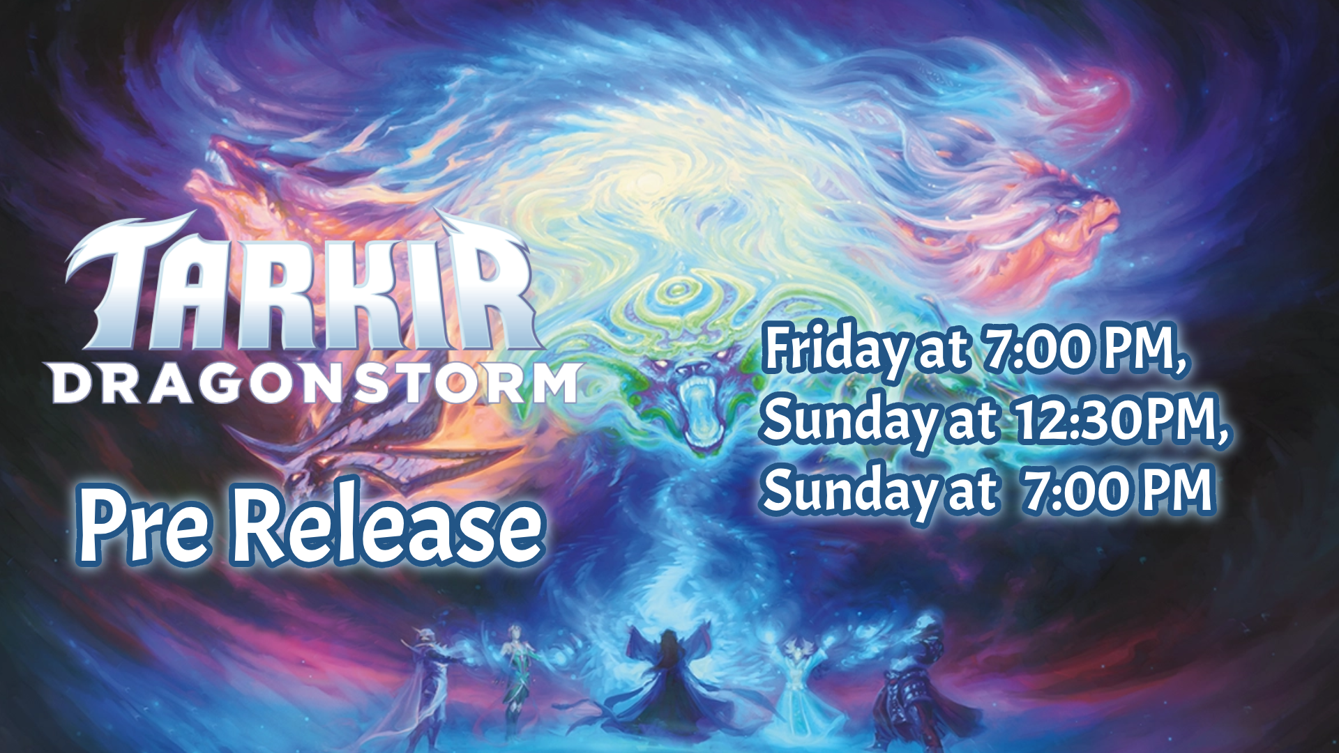 Tarkir: Dragonstorm Pre-Release Ticket – Red Riot Games CA