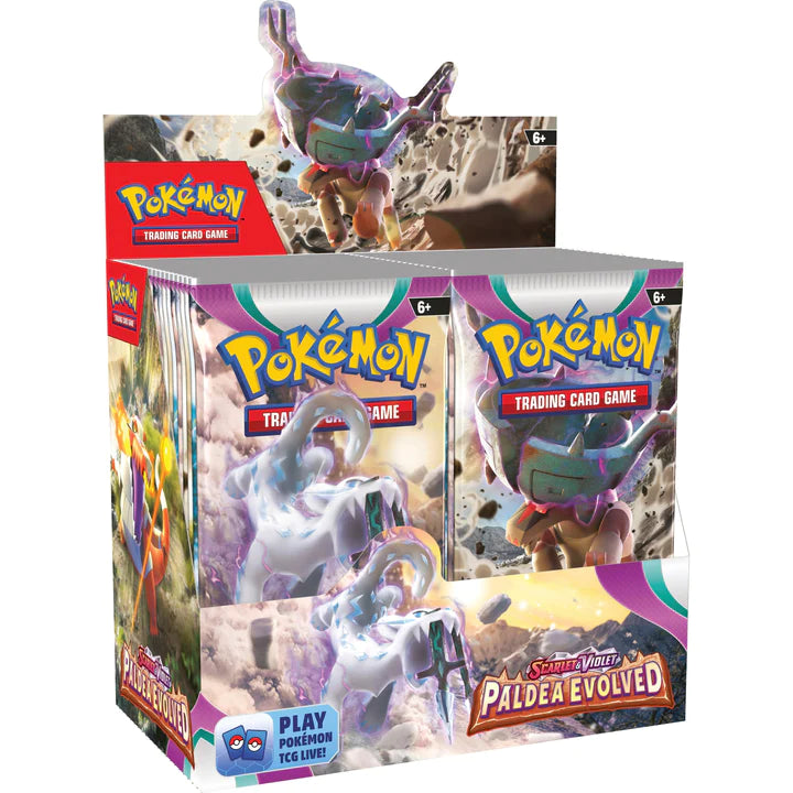 POKEMON - PALDEA EVOLVED - BOOSTER BOX – Red Riot Games CA