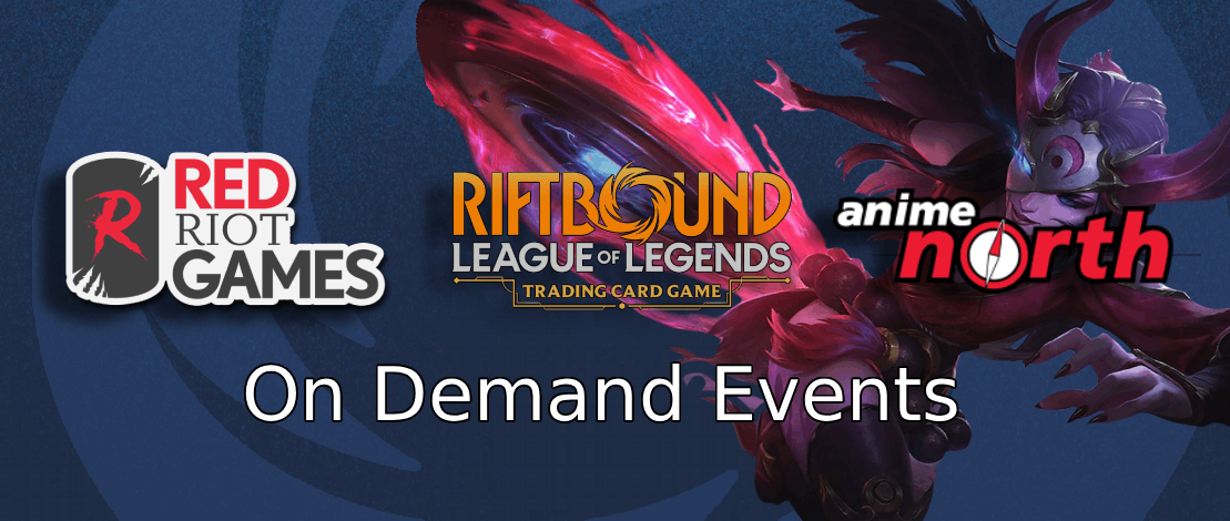 On Demand Events – Red Riot Games CA