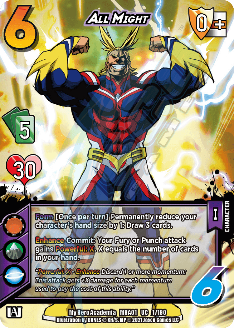 All Might (Unlimited) [Series 1] – Red Riot Games CA