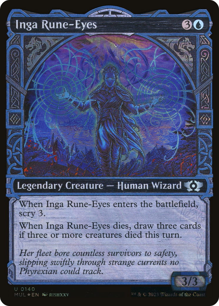 Inga Rune-Eyes (Halo Foil) [Multiverse Legends] – Red Riot Games CA