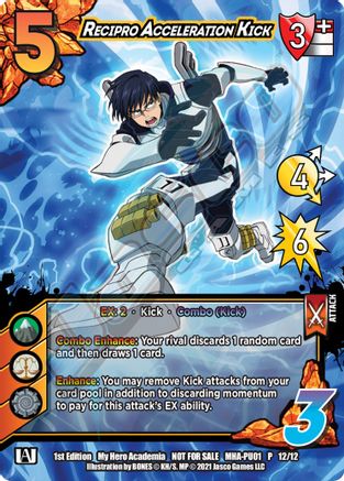 Recipro Acceleration Kick [Promo Cards] – Red Riot Games CA